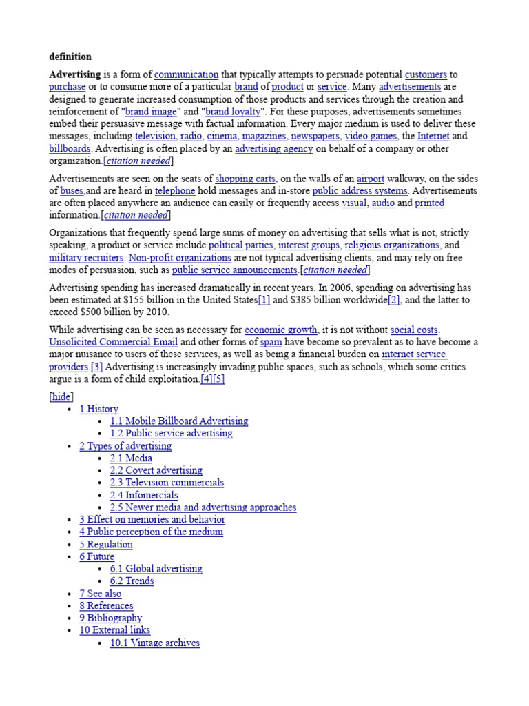 Advertisement 2 | PDF | Advertising | Business Process