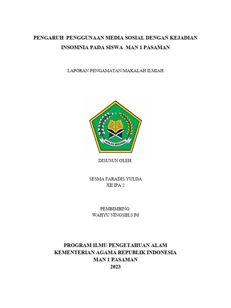 Daftar Isi, Abtrak | PDF