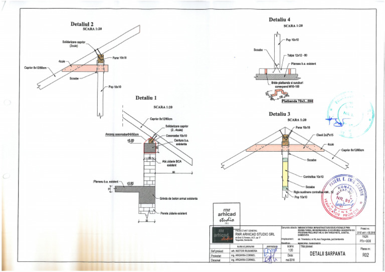 R02. DETALII SARPANTA - Pth+DDE | PDF