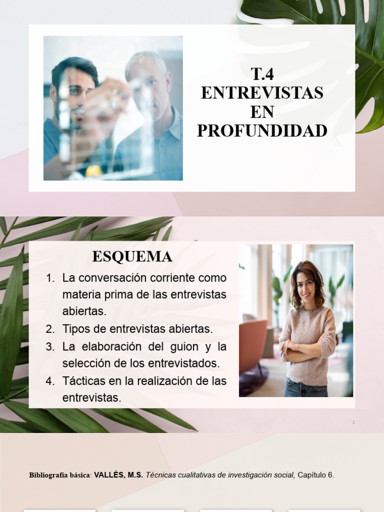Guía de Entrevistas en Profundidad | PDF | Metodología de encuesta ...