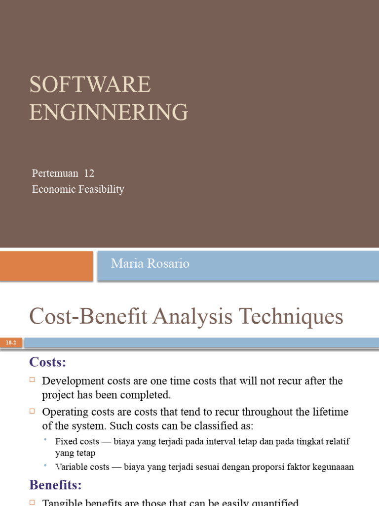 P14 Economic Analysis | PDF | Net Present Value | Business