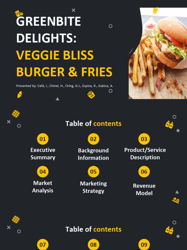 GreenBite Delights | PDF | Fast Food | Vegetarianism