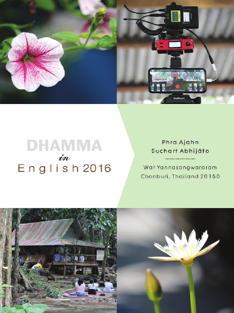 Dhamma in English 2016 - Ajahn Suchart | PDF | Meditation | Eastern Philosophy