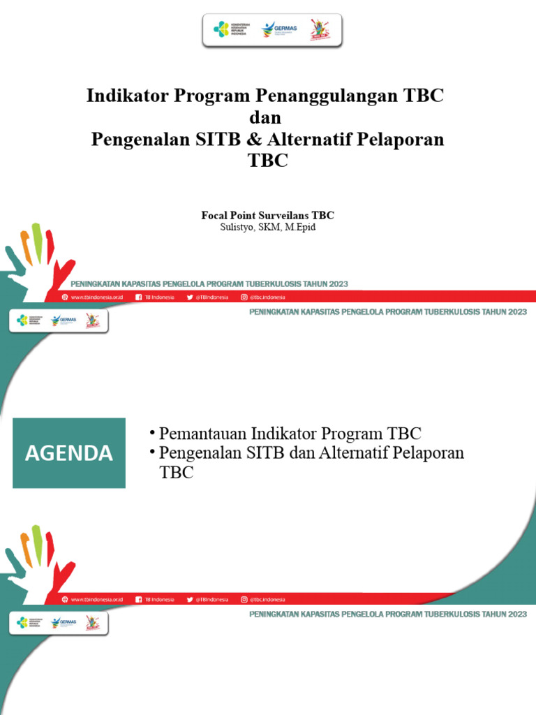 Indikator Program TBC Dan Pengenalan Alternatif Pelaporan - Batch 7 Labuan Bajo - V1 | PDF