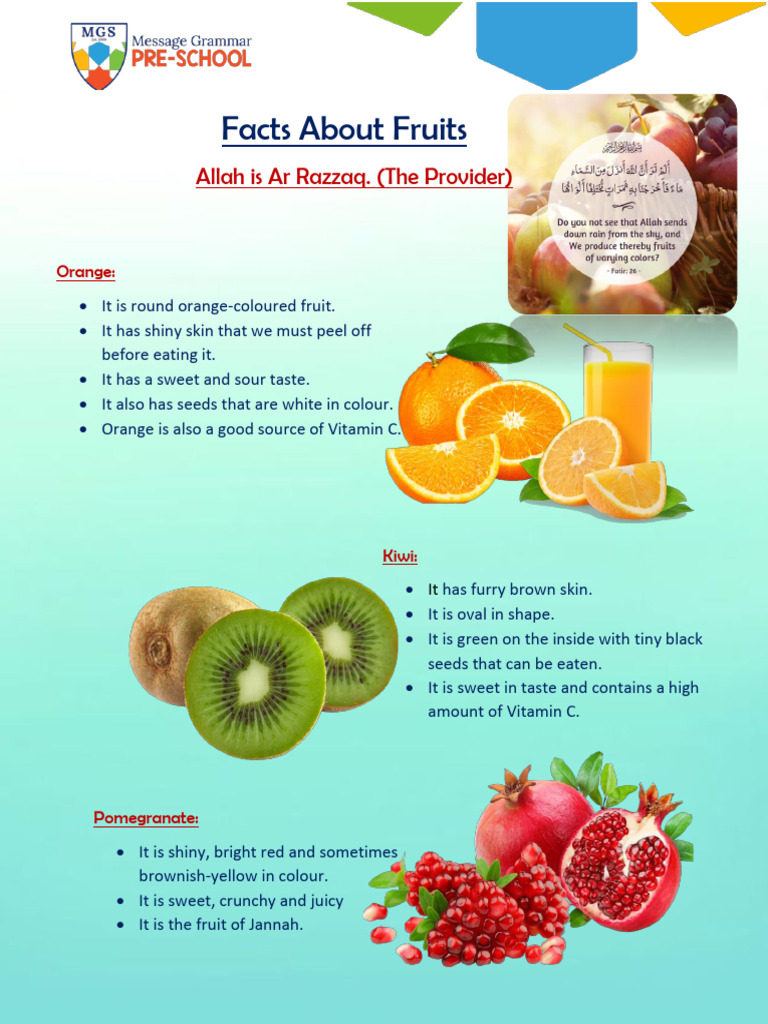 Facts About Fruit | PDF | Fruit | Banana
