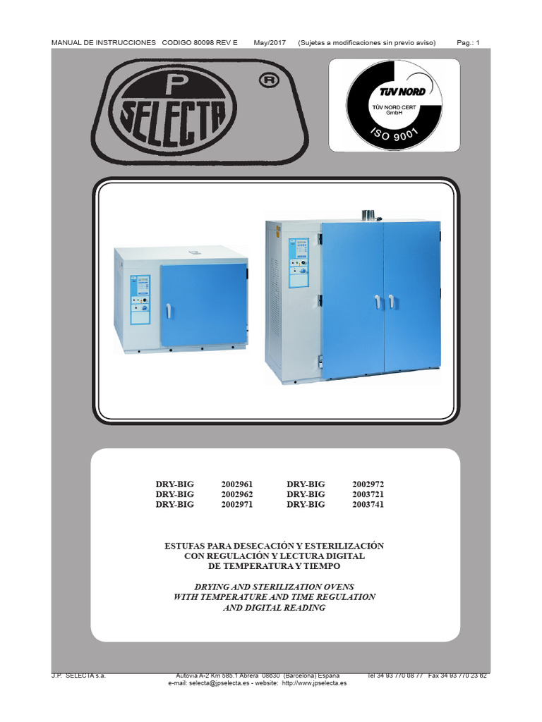 Estufa de Secado | PDF