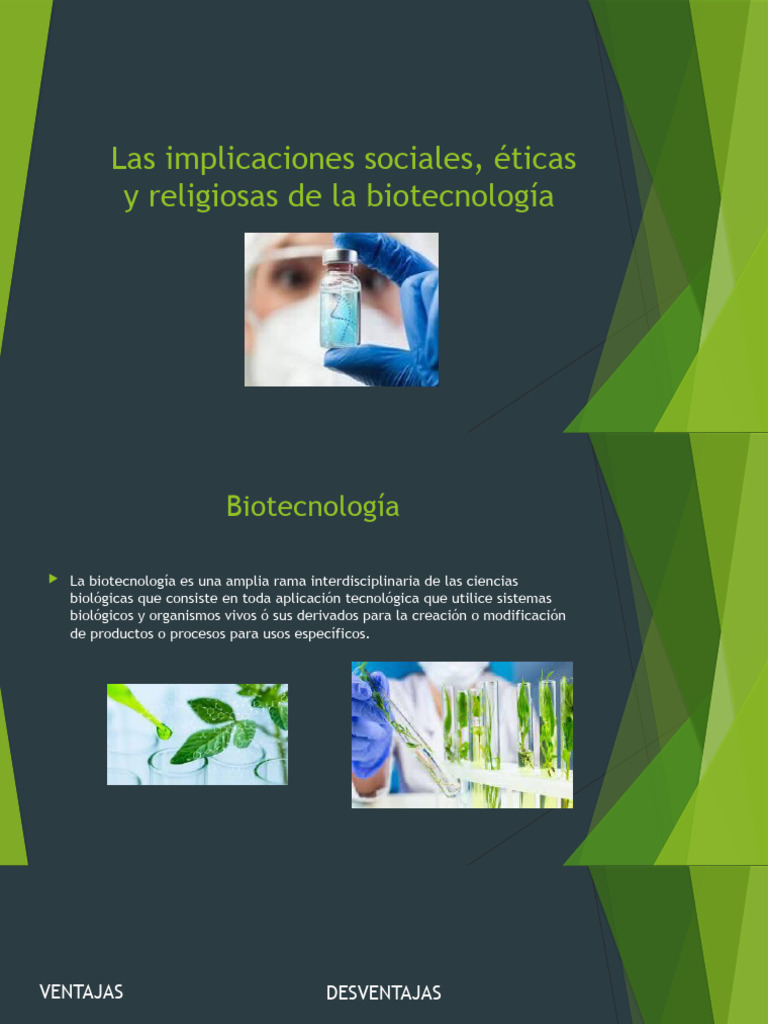 La Biotecnología | PDF | Biotecnología