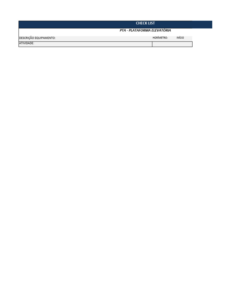 Modelo De Check List Pta Pdf Vrogue Co/modelo De Check List De Obra