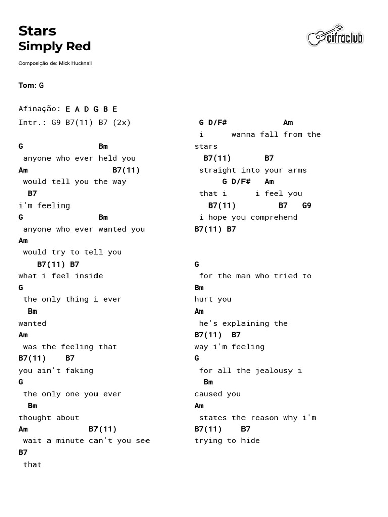 Simply Red - Stars | PDF