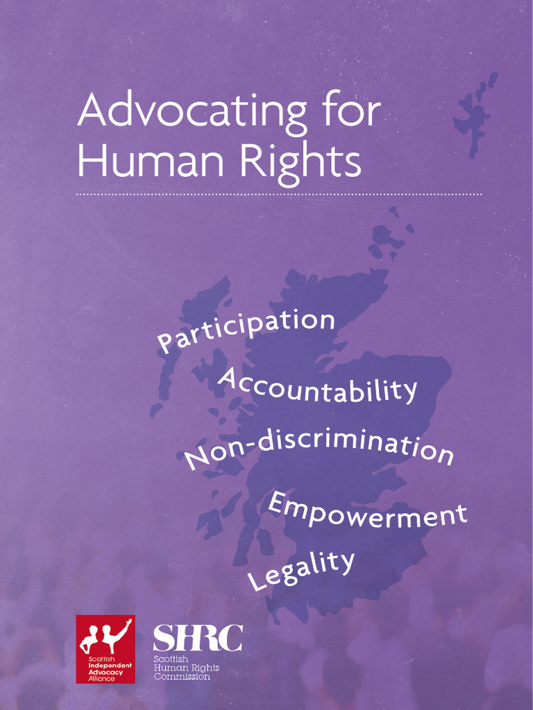 HHHH Advocating Human Rights Guide | PDF | Human Rights | Rights