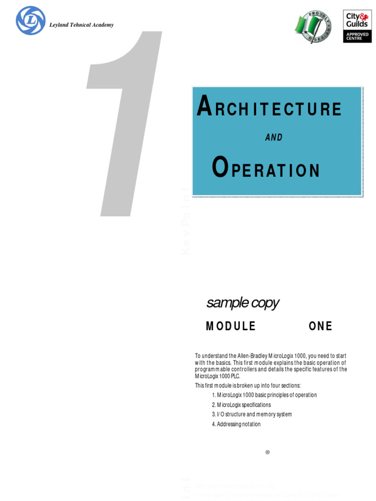 basic relay instruction 1 | PDF | Programmable Logic Controller | Input ...
