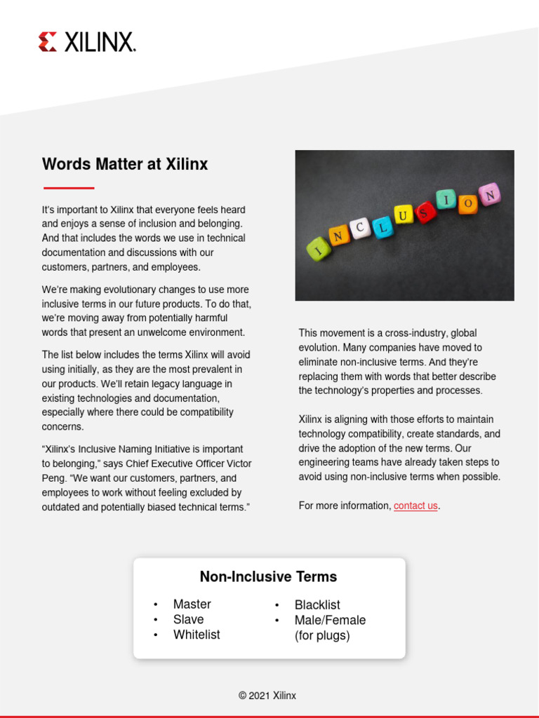 Inclusive Terminology | PDF Inclusive Terminology | PDF