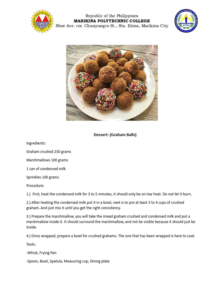 Group 2 Final Recipe | PDF