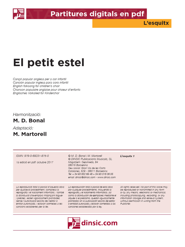 ESQX128P El Petit Estel - Mostra | PDF