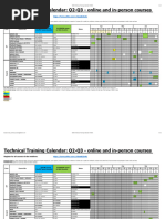 ISTM Annual Training Calendar 2025-26 | PDF