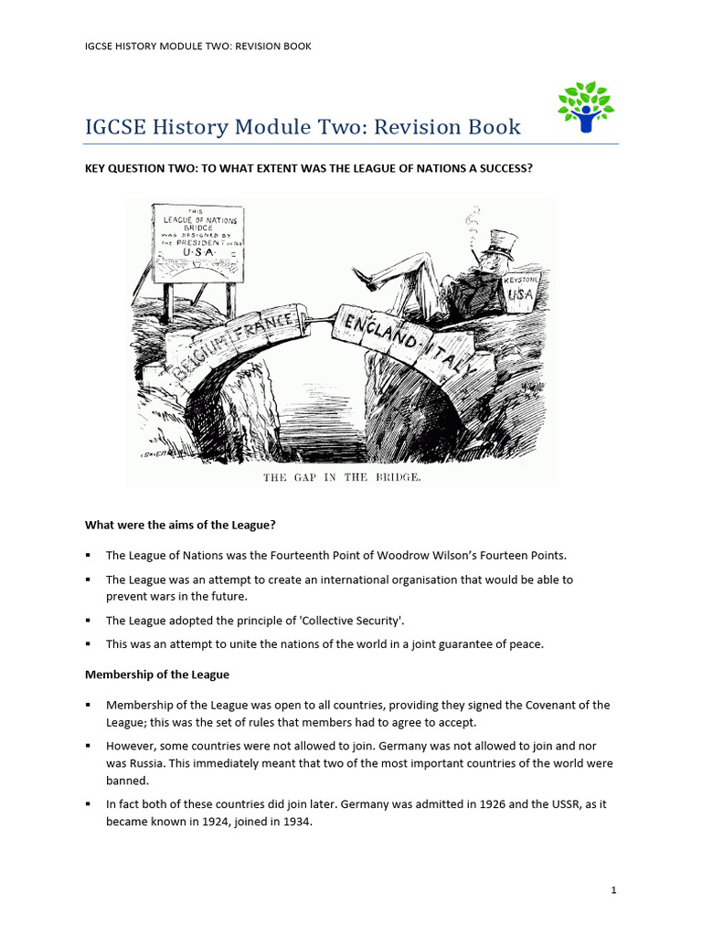 League of Nations: Successes and Failures | PDF | League Of Nations ...