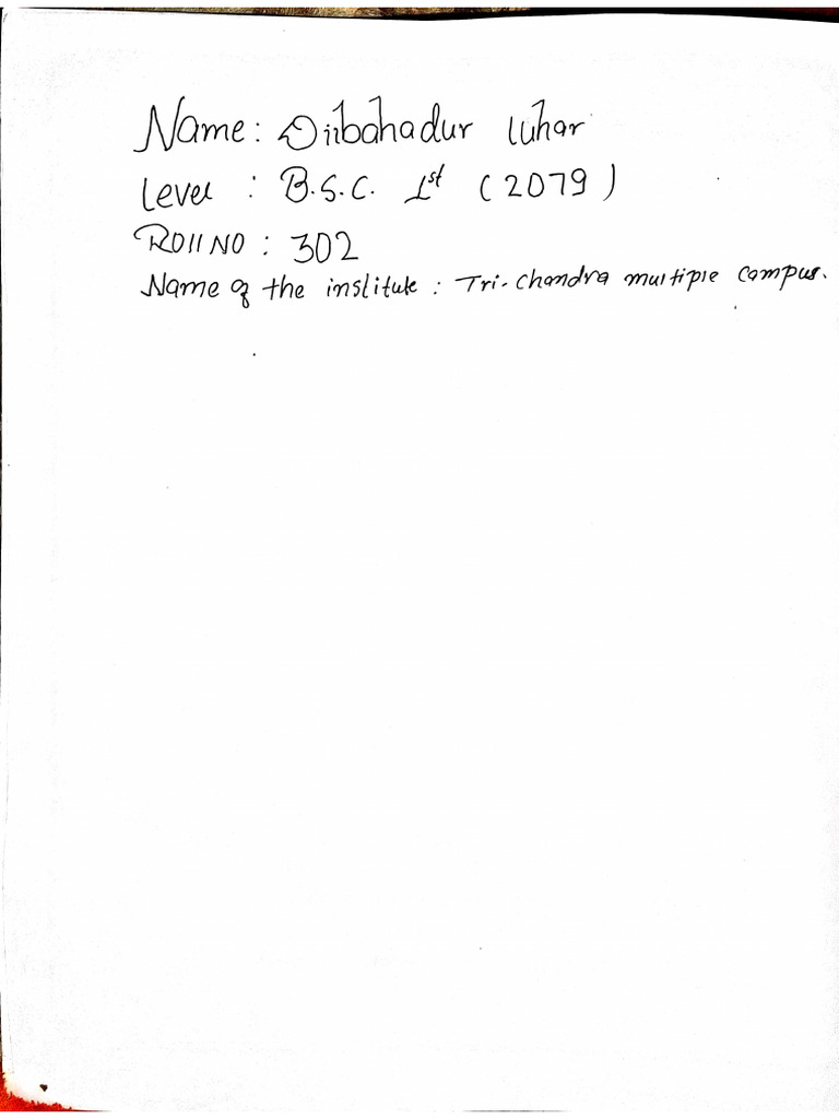Chemistry Practical 1st | PDF