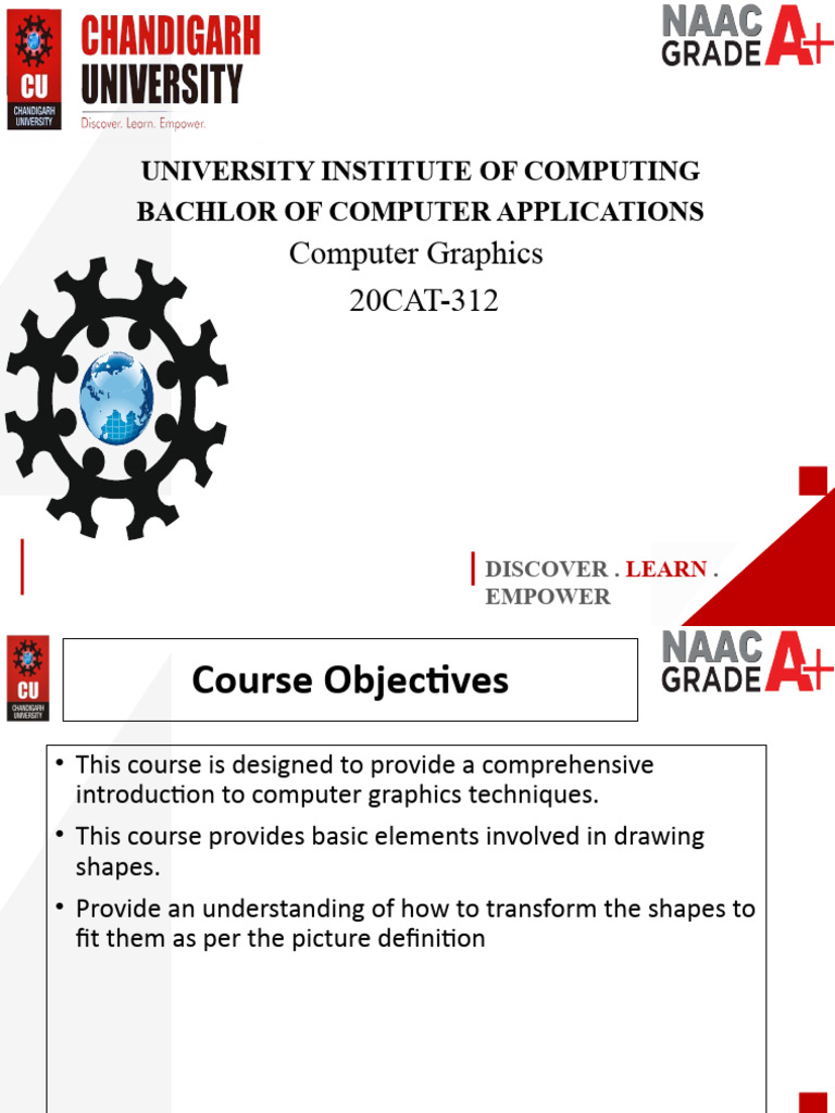 Computer Graphics Course Overview | PDF | Graphics | Electronic Engineering