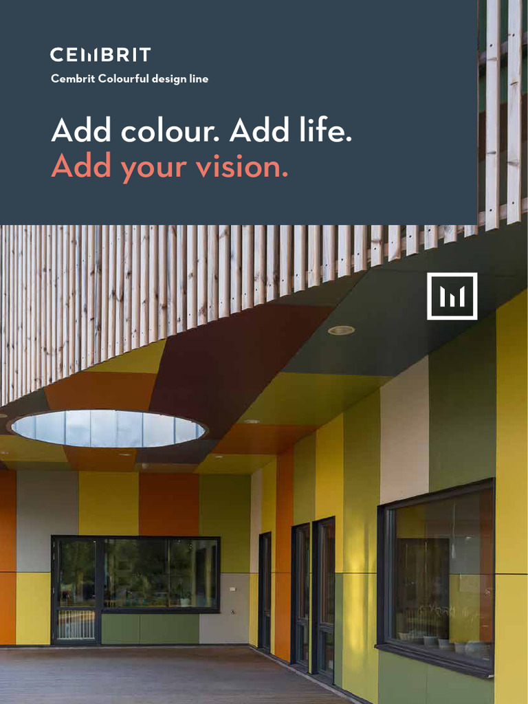 Cembrit Colourful Design Line - HDK | PDF | Building Technology | Civil Engineering