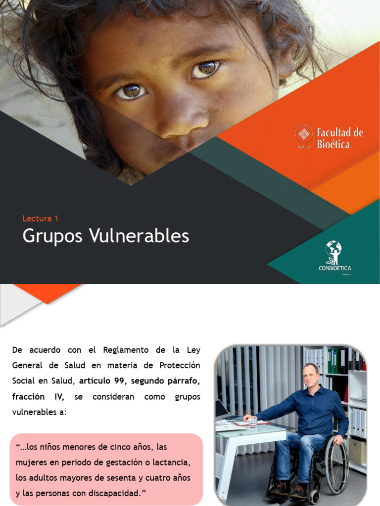 Grupos Vulnerables | Descargar gratis PDF | Trabajo Social | Invalidez
