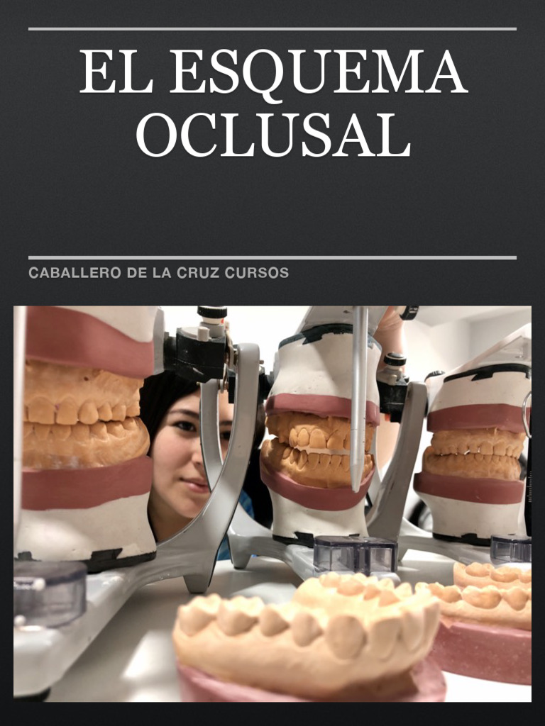 Copia de Esquema Oclusal | PDF | Odontología | Diente