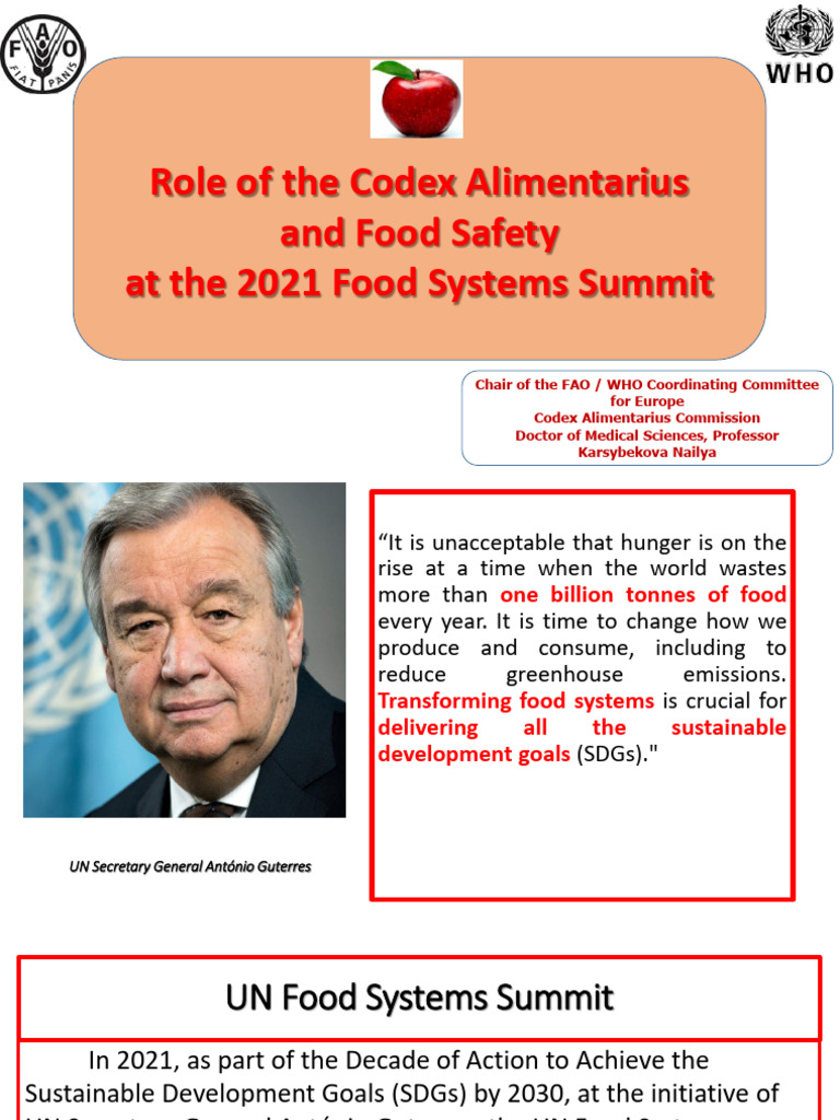 Codex Alimentarius Karsybekova in English | PDF | World Health ...