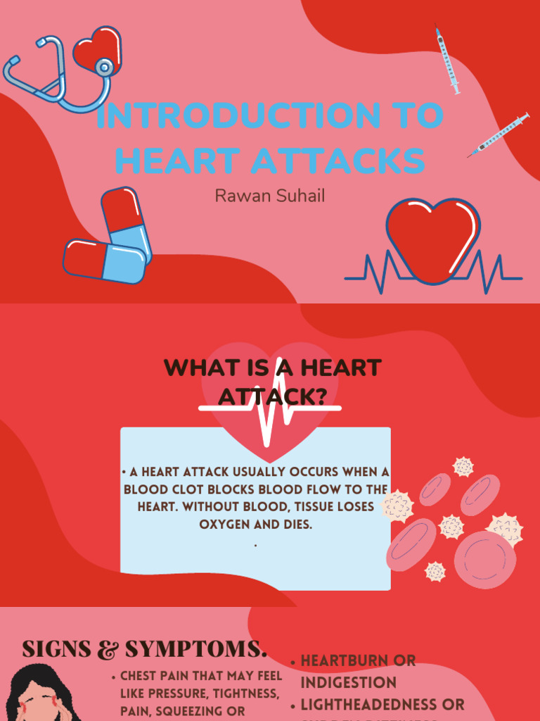Heart Attack Symptoms and First Aid Guide | PDF | Wellness
