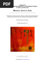 Evaporated Milk To Liquid Milk Conversion Table Foodtalk | PDF | Units ...