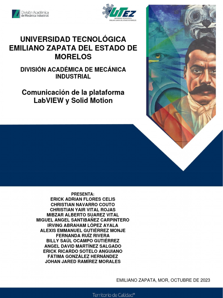 Comunicación LabVIEW y Solid Motion | PDF | Programación de ...