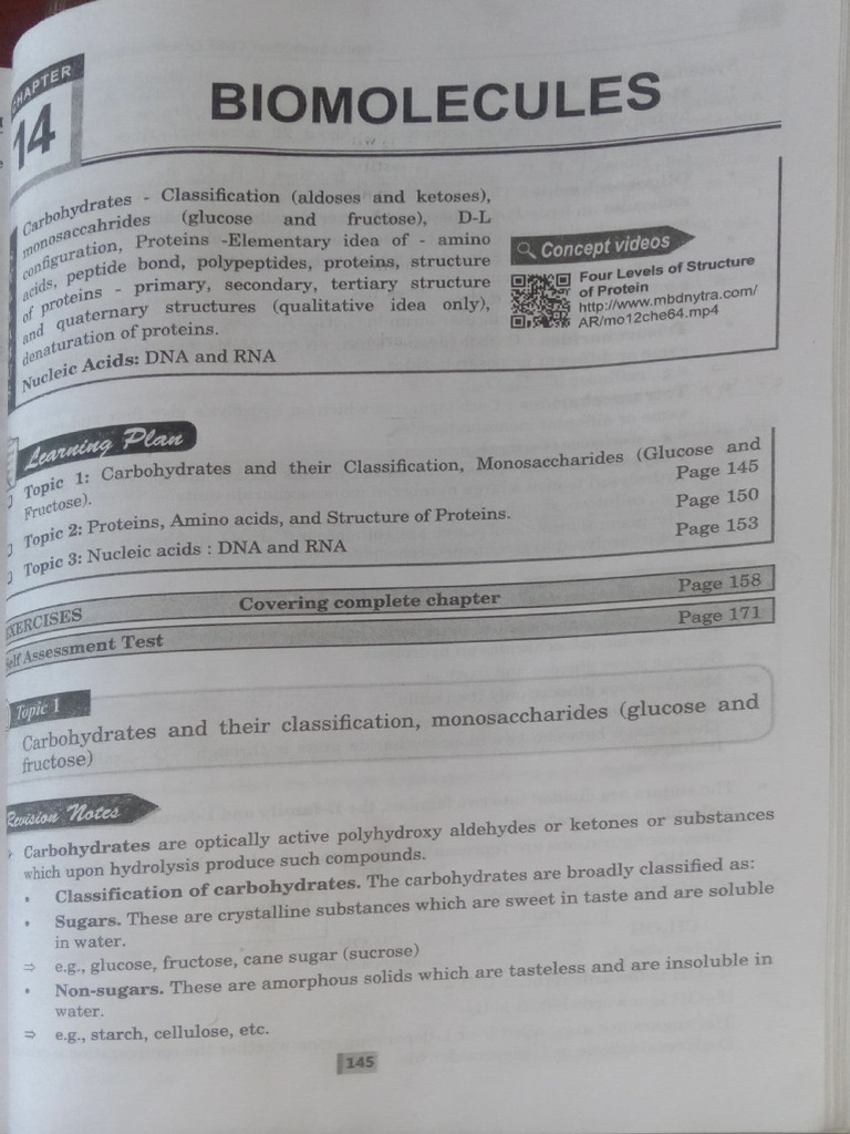Biomolecules Revision | PDF | Nucleotides | Nucleic Acids