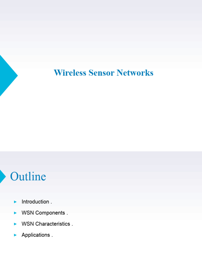 Advanced Network | PDF | Wireless Sensor Network | Computer Engineering