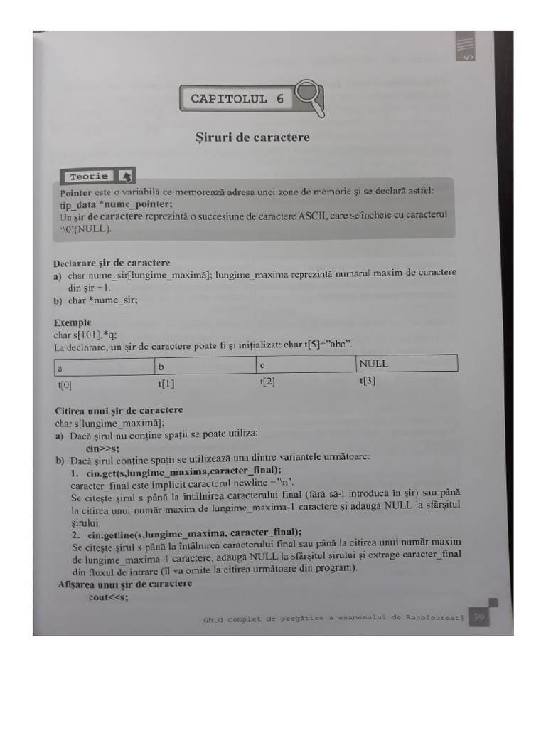 Siruri de Caractere | PDF