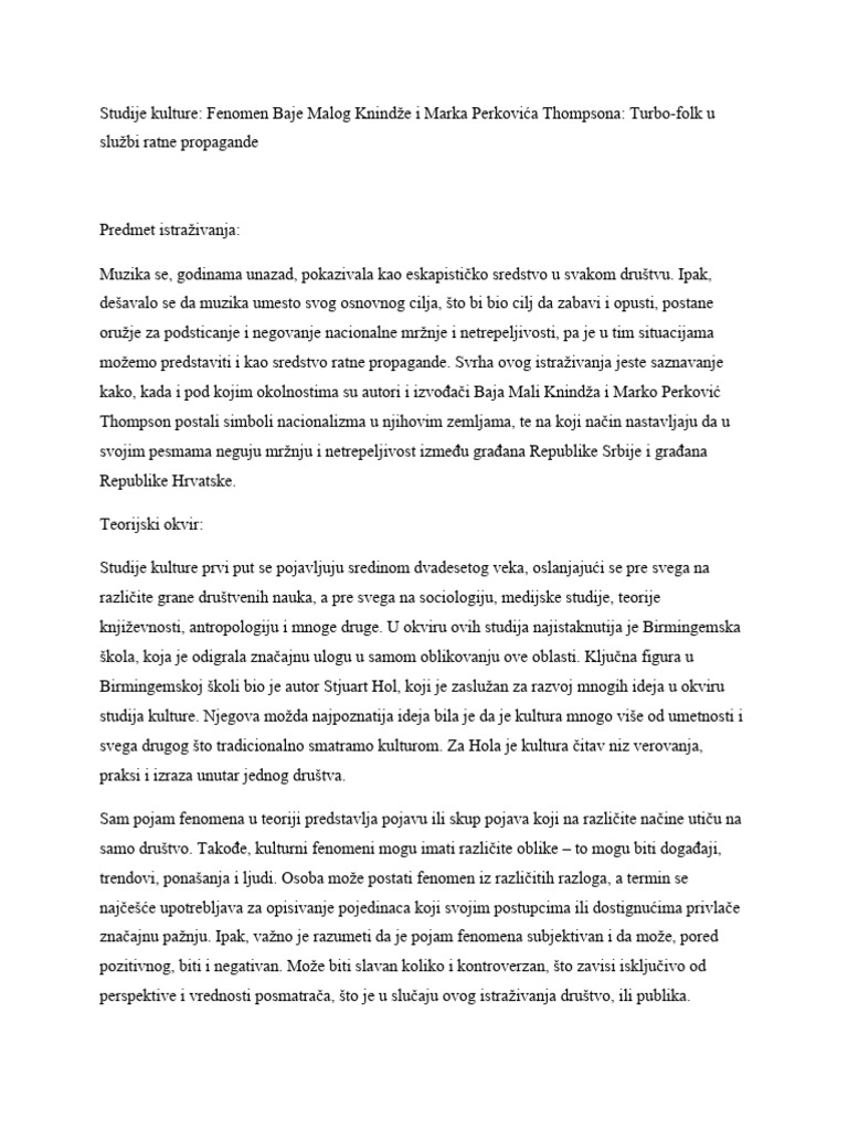 Predlog 1 - Jovana Milešev | PDF