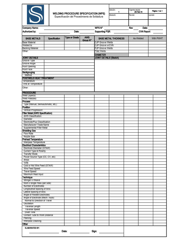 WPS Aws D1.1 | PDF