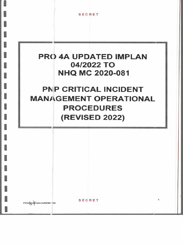 PRO4A-IMPLAN-04-2022-CIMOP-Revised-2020-Updated-2022 | PDF