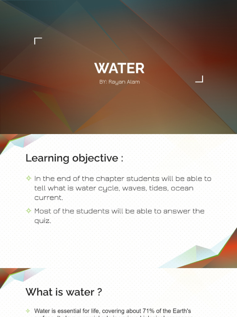 Water | PDF