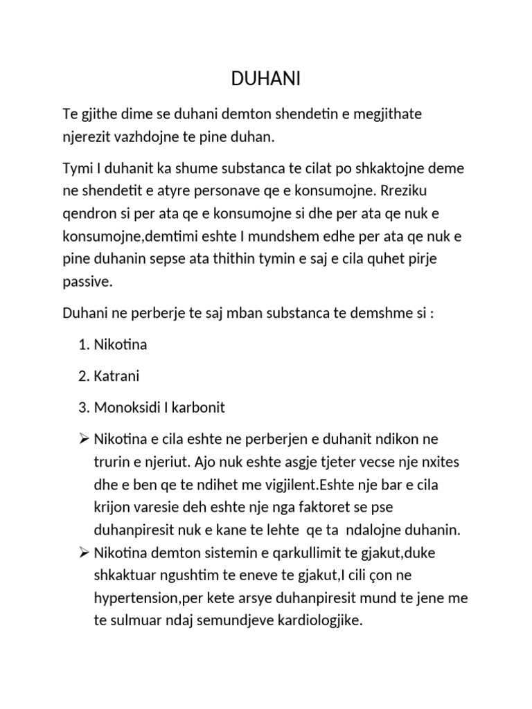 DUHANI | PDF