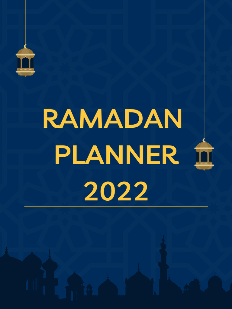 Ramadan Productivity Planner - by Sam | PDF