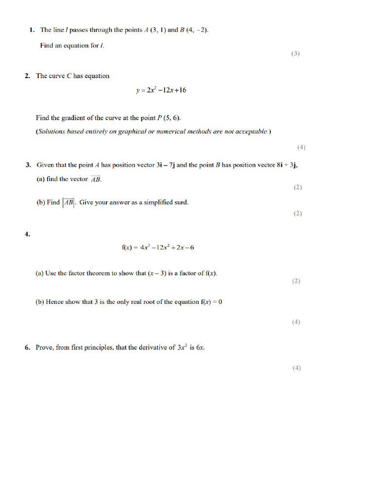 HW RP Exam Questions | PDF