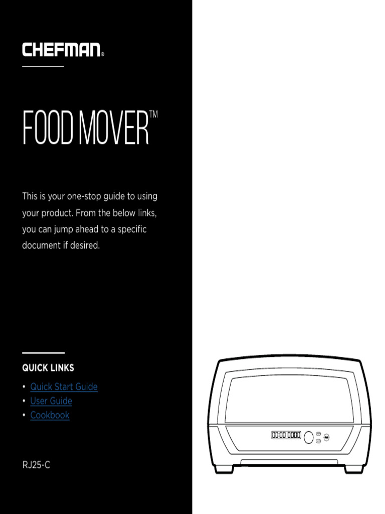 Food Mover Conveyor Toaster Oven | PDF | Grilling | Oven