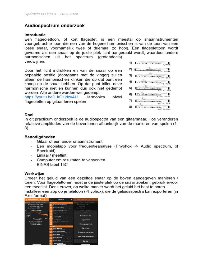 PO-Audiospectrum Onderzoek | PDF
