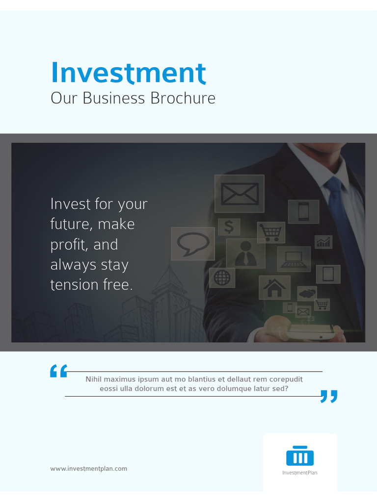 Investment Firm Brochure A4 CS4 | PDF