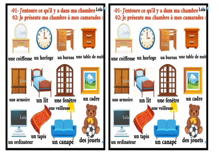 Dans Ma Chambre Il y A | PDF