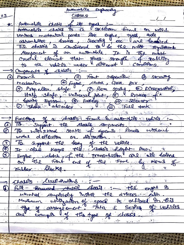 Notes Vehicle Dynamic | PDF