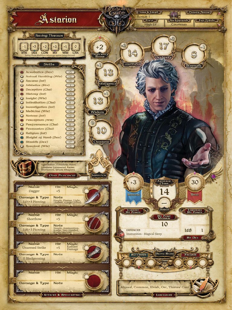 Astarion 5e | PDF