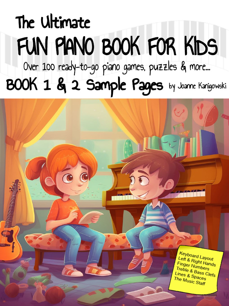 The Ultimate Fun Piano For Kids Book 1 2 Sample Pages | PDF | Piano ...