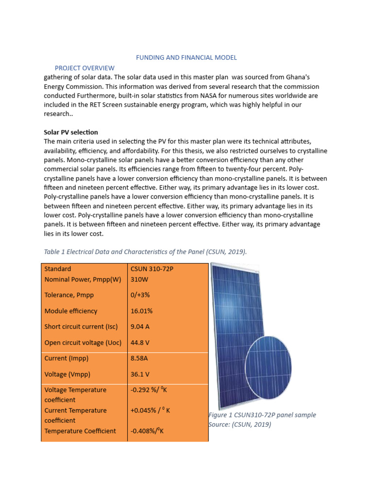 Rural Electricifationmasterplan Download Free PDF Net Present Value