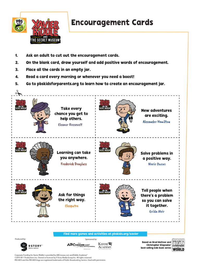 Encouragement Cards | PDF