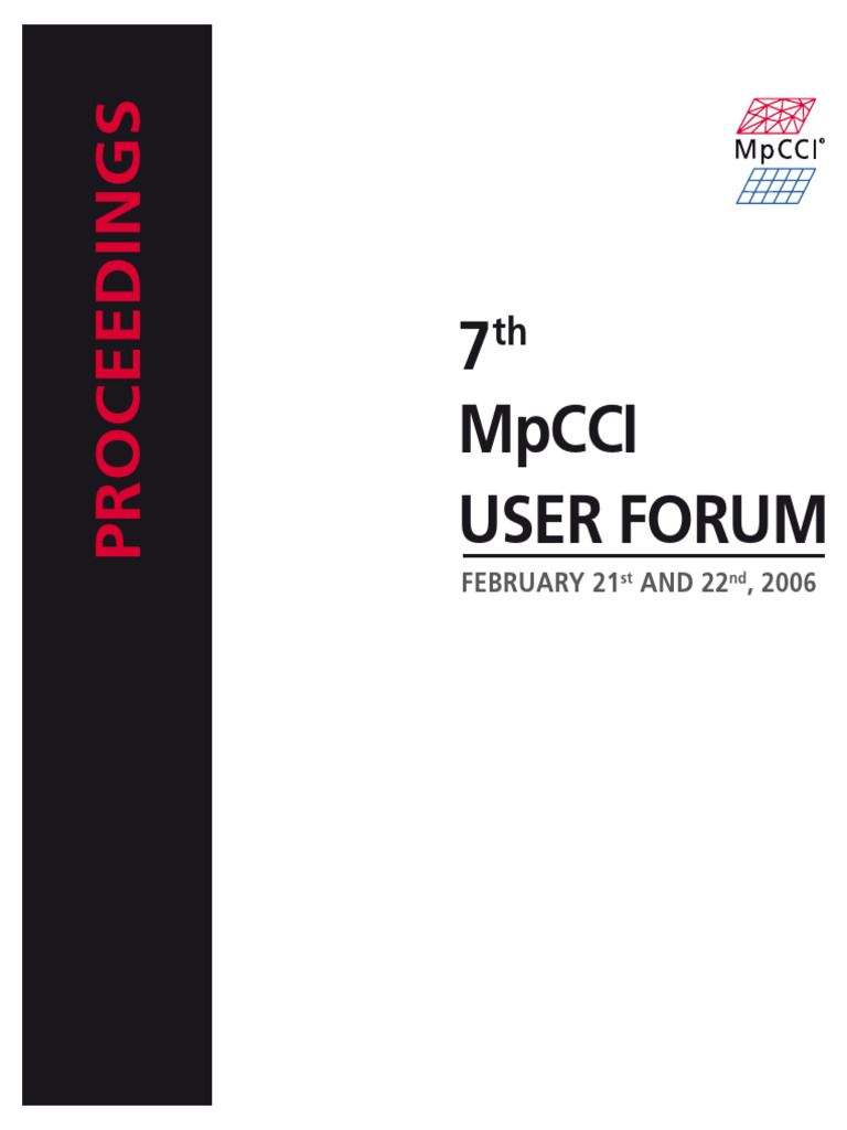 An MpCCI Based Software Integration Envi | PDF | Computational Fluid ...