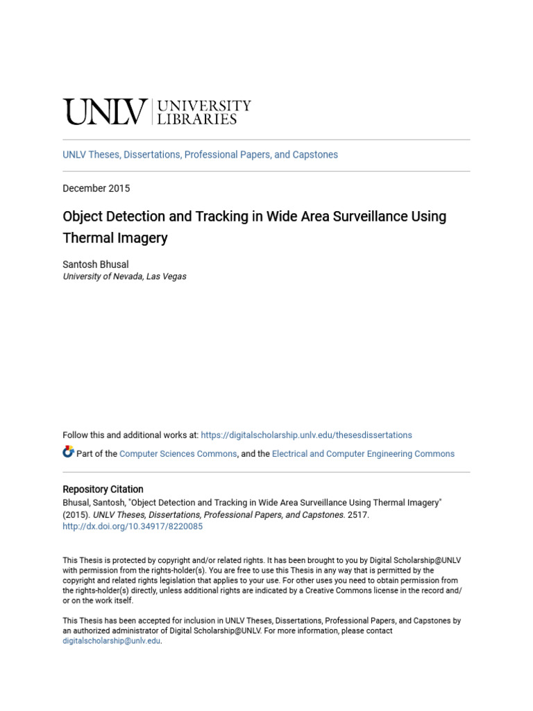 Object Detection and Tracking in Wide Area Surveillance Using The ...